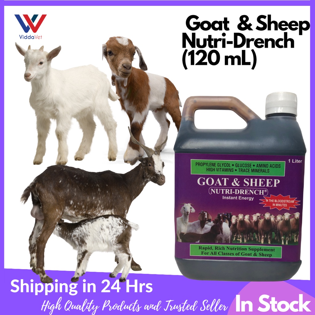 Nutri Drench for Goat and Sheep Rapid Rich Nutrition Supplement 1 Liter ...