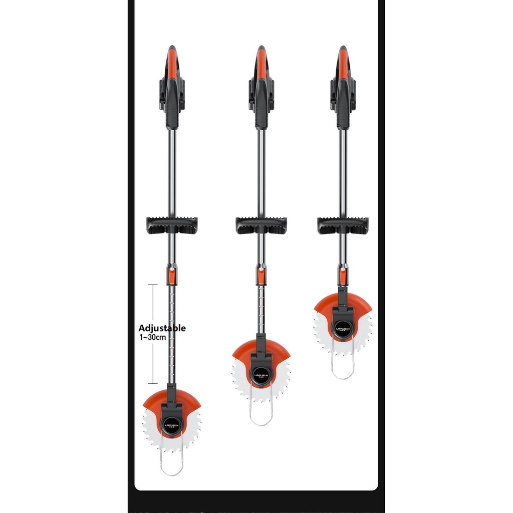 388V Powerful Electric Cordless Grass Cutter Rechargeable Lithium Battery Grass Trimmer | Shopee ...