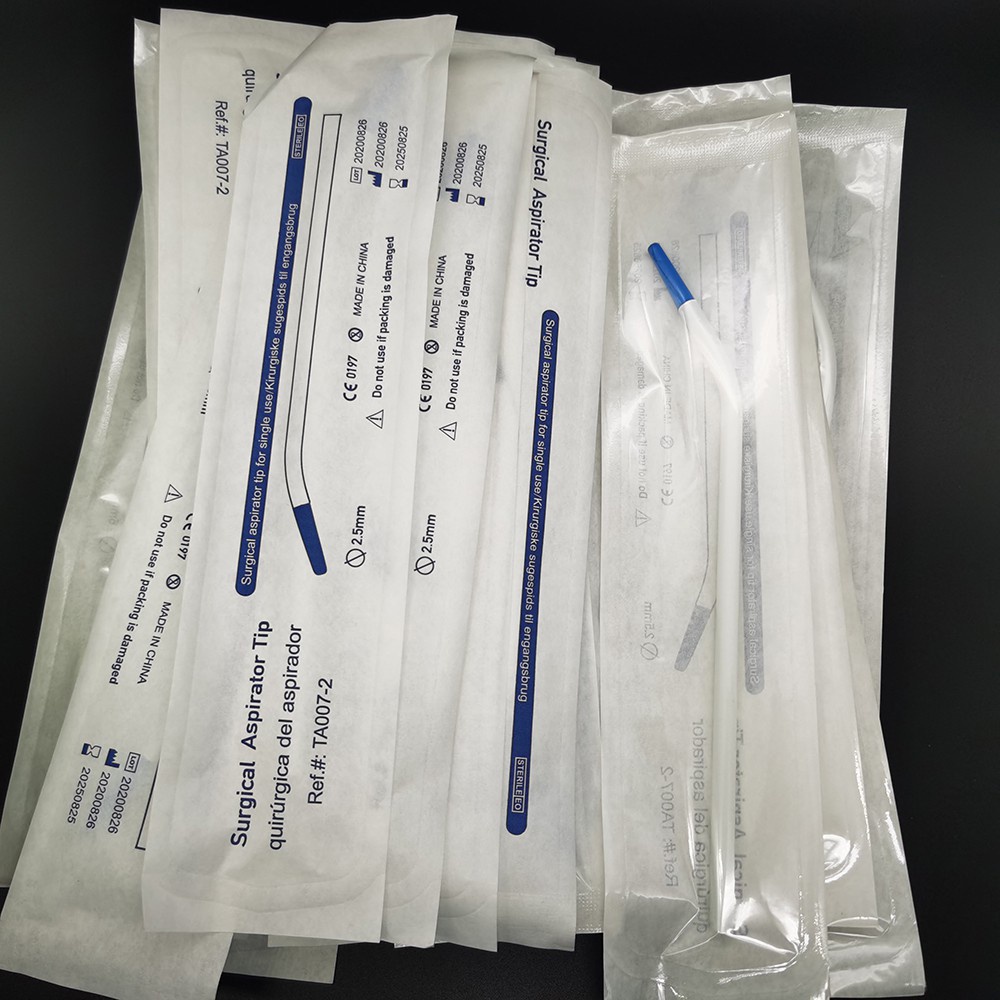 20pcs Sterile French Curved Straw Bended Straw Suction Tube Long Slim ...
