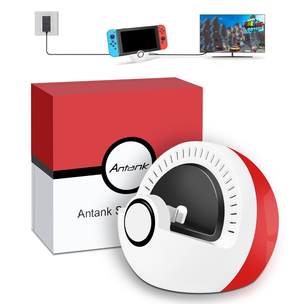 Pokemon TV Docking Station for Nintendo Switch & Switch Oled Charging ...