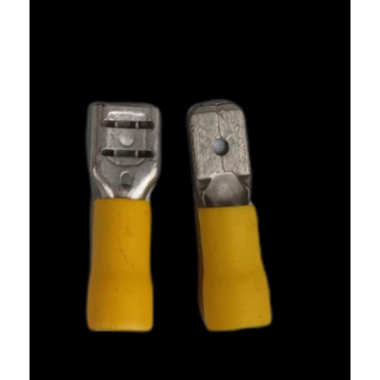 Grippes Terminal Lugs Connector Type for 5.5mm Wire 7mm with Insulation ...