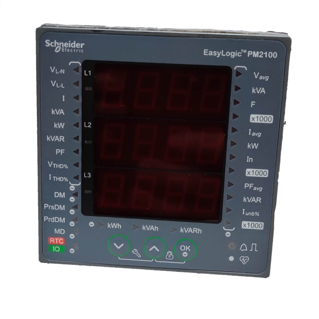 Schneider Power Meter METSEPM2130 Easy Logic PM2130 48-277V Single ...