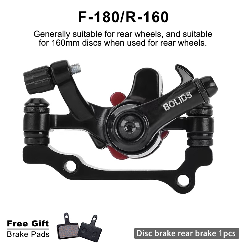 Brake Caliper MTB Bike Disc Brake Rear Alloy Bike Front F160/R140 Rear ...