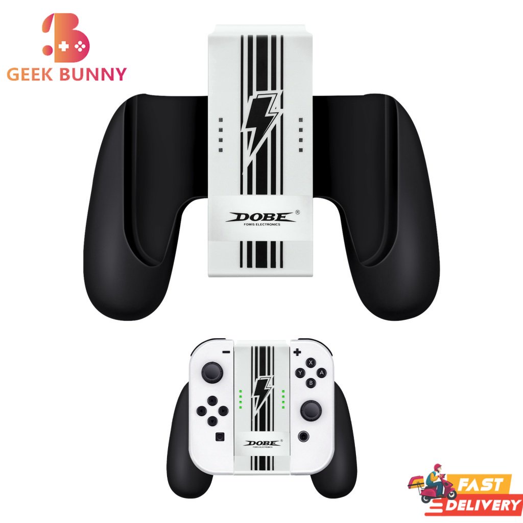 DOBE 1200mAh Rechargeable Charging Grip Nintendo Switch for Joy-Con ...