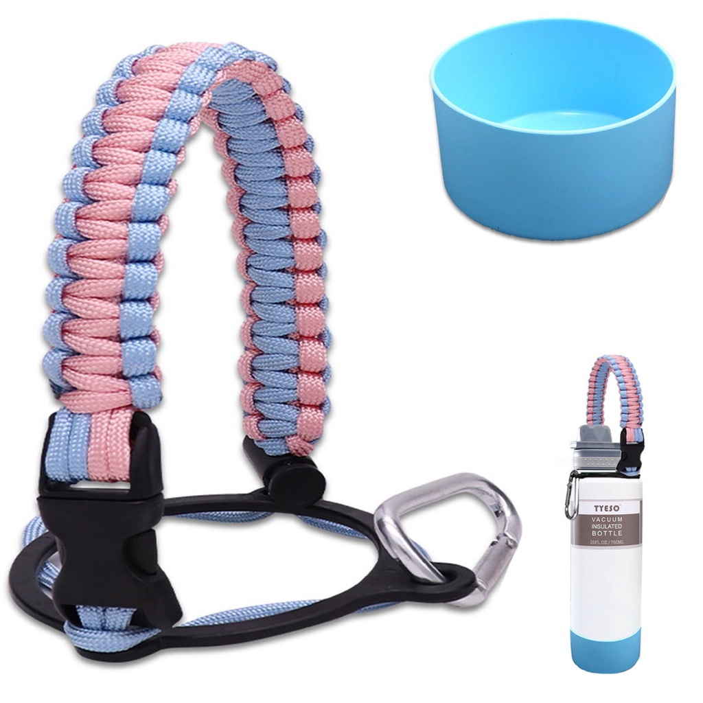 ⭐⭐⭐Tyeso Accessories 530ml/750ml Tyeso Silicone Boot with Paracord ...