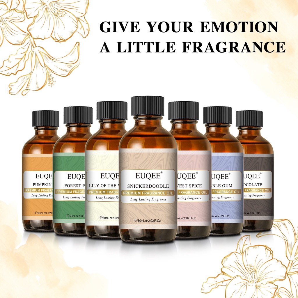 60ML Freesia Fragrance Oil Aroma Fragrance Oil for Humidifier White ...