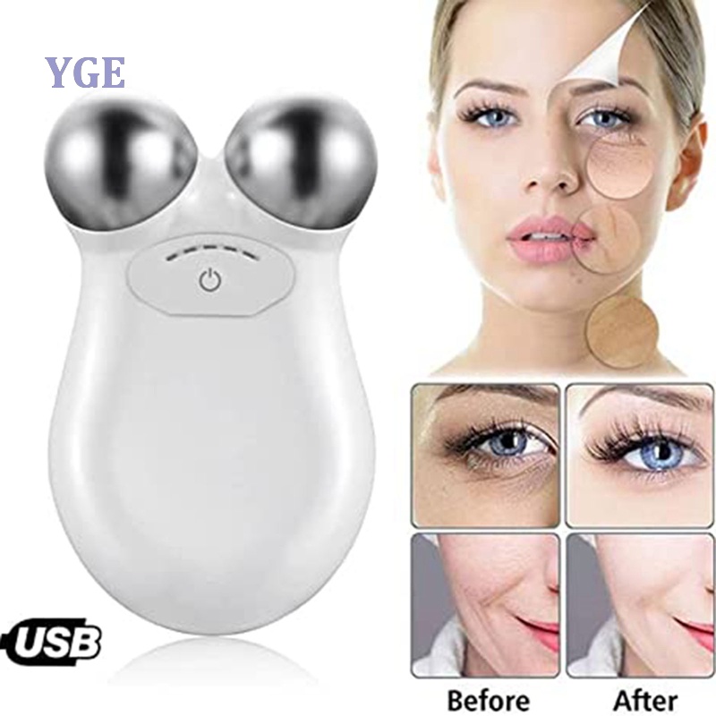Mini Microcurrent Face Lift Skin Tightening Rejuvenation Microcurrent ...
