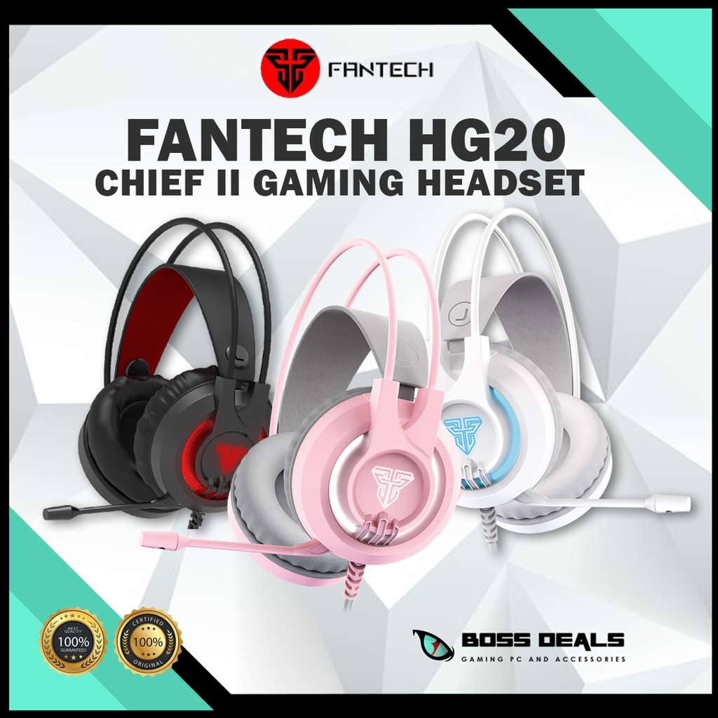 FANTECH CHIEF II HG20 SAKURA EDITION GAMING HEADSET | Shopee Philippines