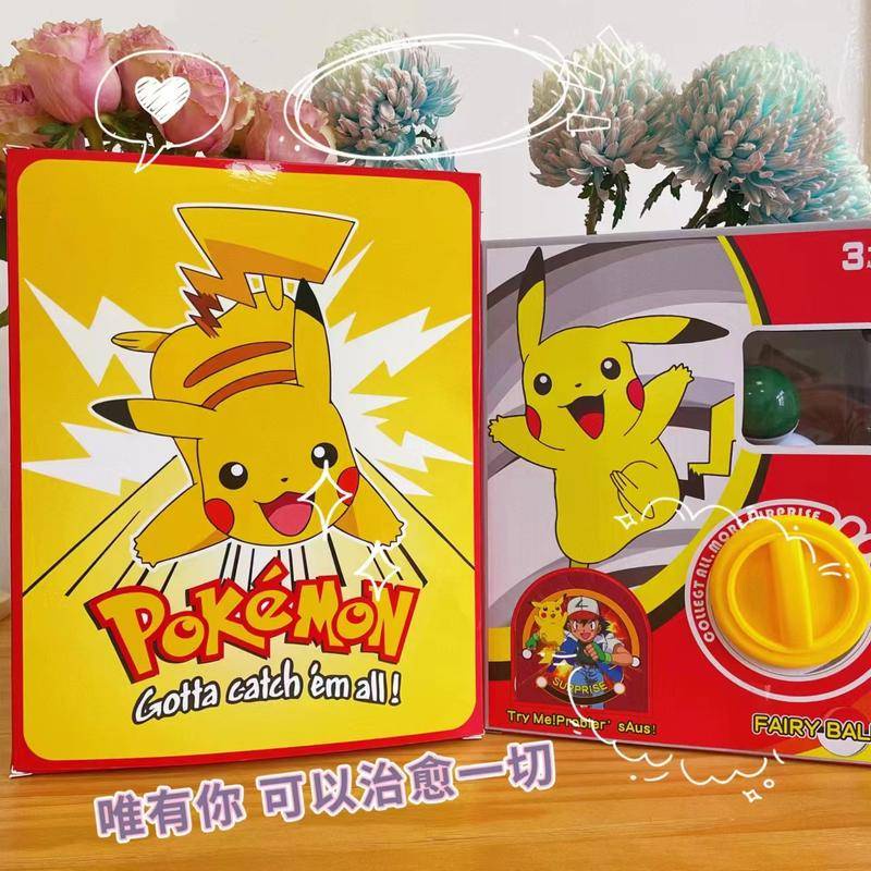 New Style Mystery Box Pokémon Pikachu Gashapon Machine Ultraman One ...