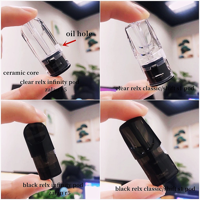 Wholesale RELX Infinity Zalan R5 Essential Classic Shift S1 Elite Yooz Vape Empty Pods ...