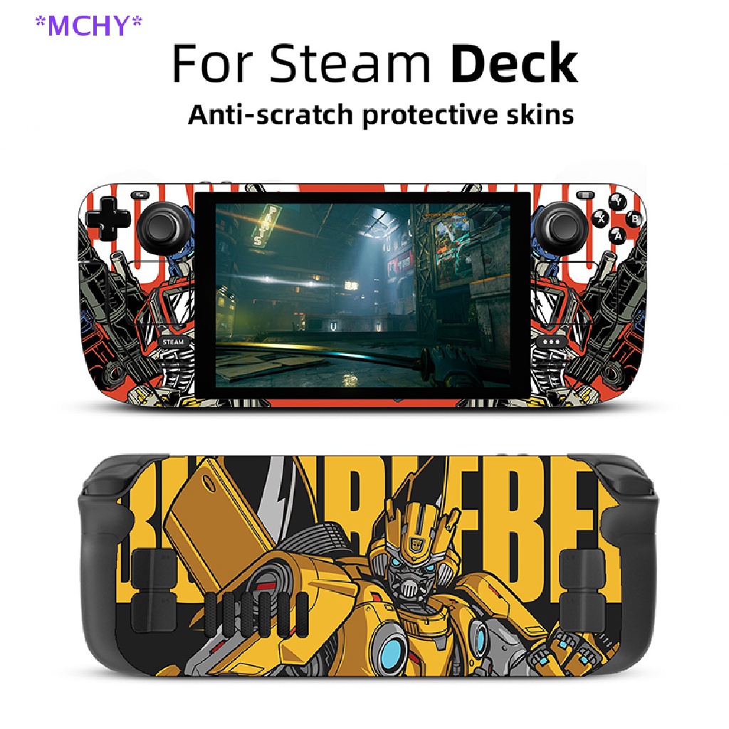 MCHY> Suitable For Steam Deck Game Console Stickers Protective Skin ...