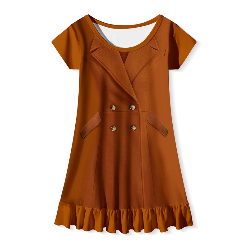 M3GAN Cosplay Costume Dress for Girls Teen Young Girl Children Horrible ...