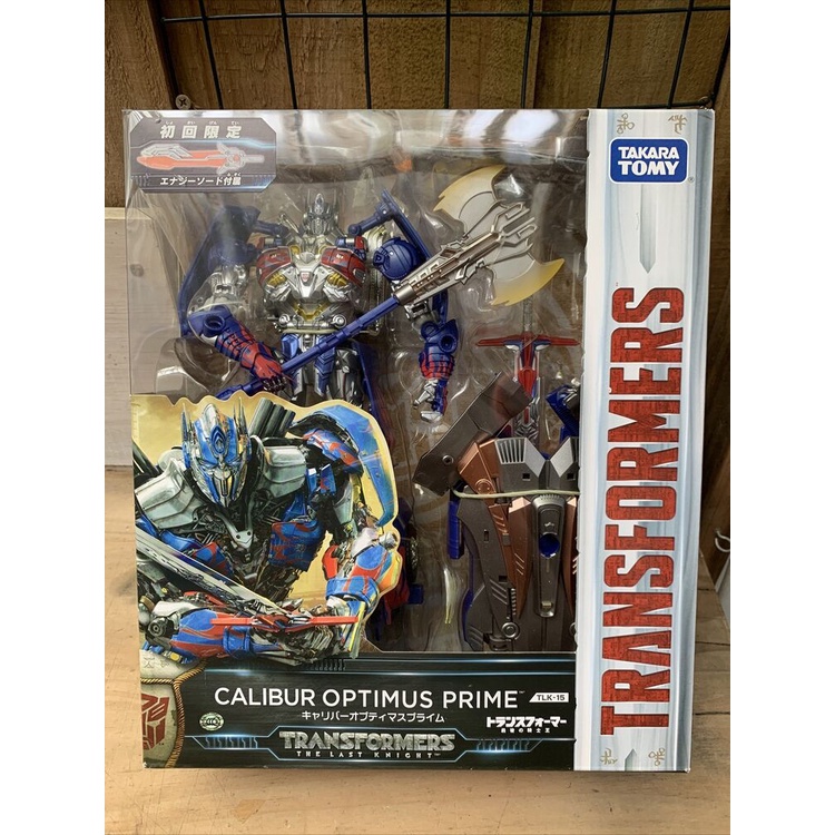 Transformers Takara Tomy TLK-15 Calibur Optimus Prime The Last Knight ...