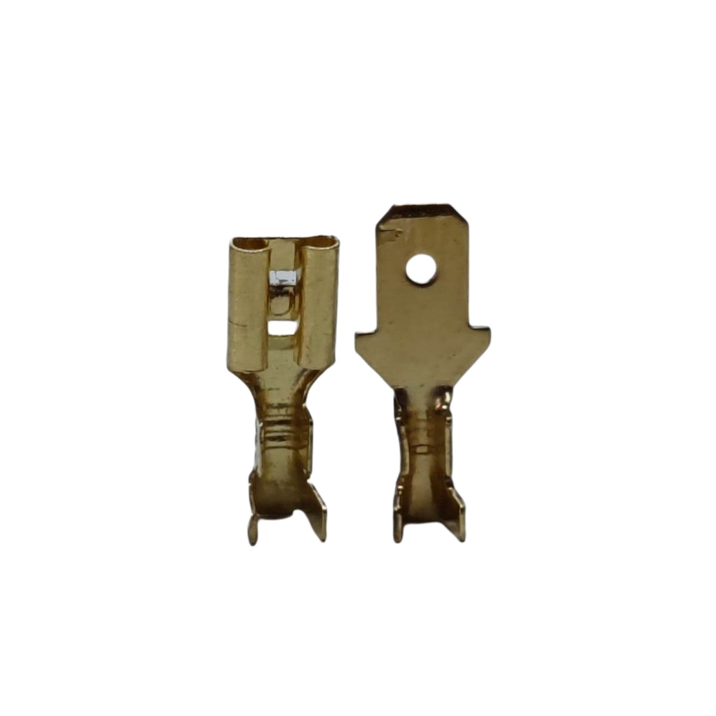 Grippes Terminal Lugs Connector Type for 3.5mm Wire 1.1mm Head Male and ...