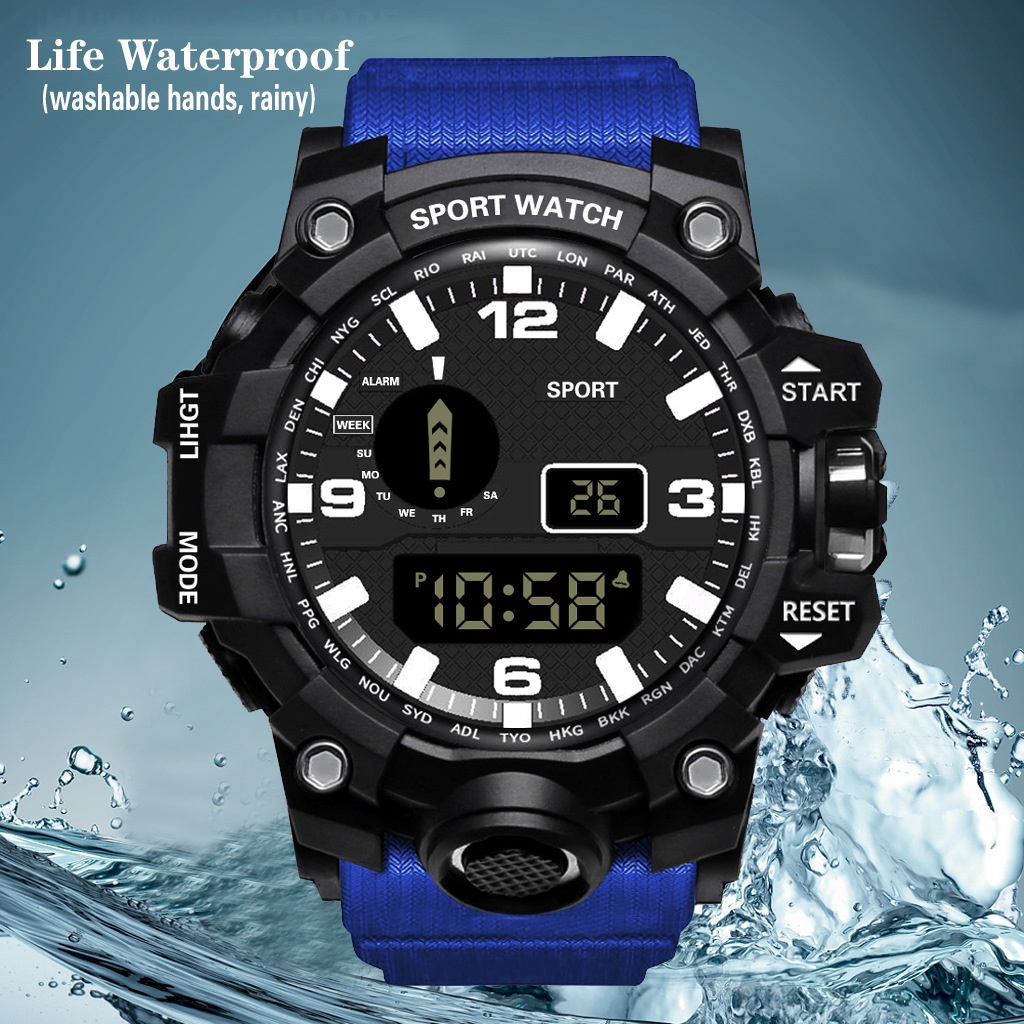 Multifunctional Outdoor Men's Electronic Watch Male/Female Student ...