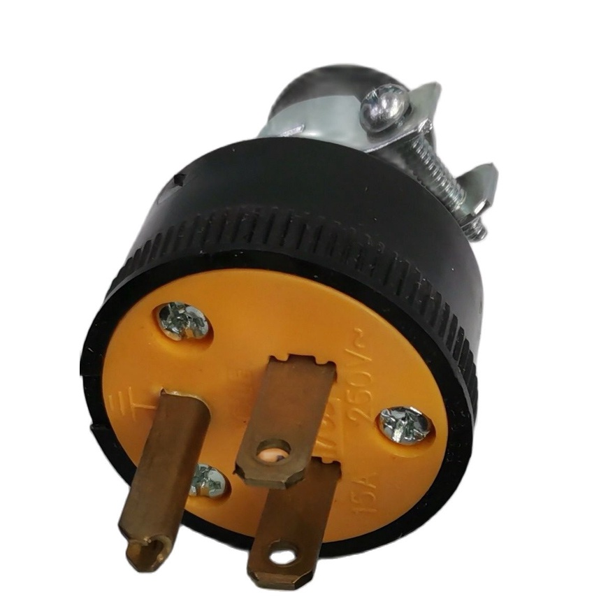 EAGLE Heavy Duty Rubber Plug 3 Prong CAT Type B - CAT1709 | Shopee ...