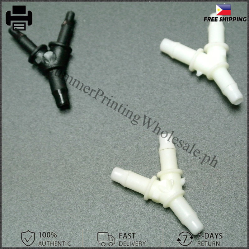 Hot Sale! F TYPE Y 4MM white color Inkjet Printer Ink Tube Connector Y ...