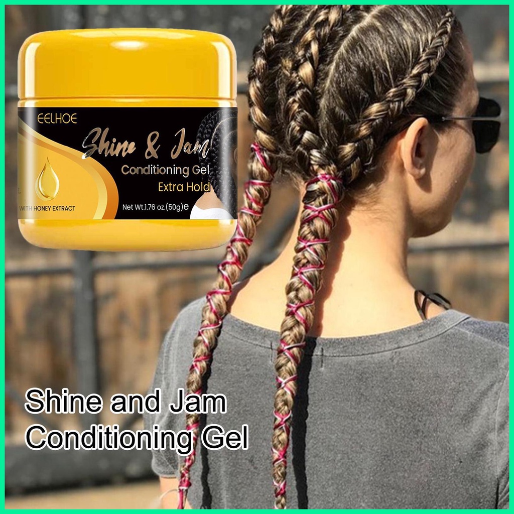 Locking Hair Gel 50g Natural Fast Drying Hair Pomade Hold Strong Hold ...