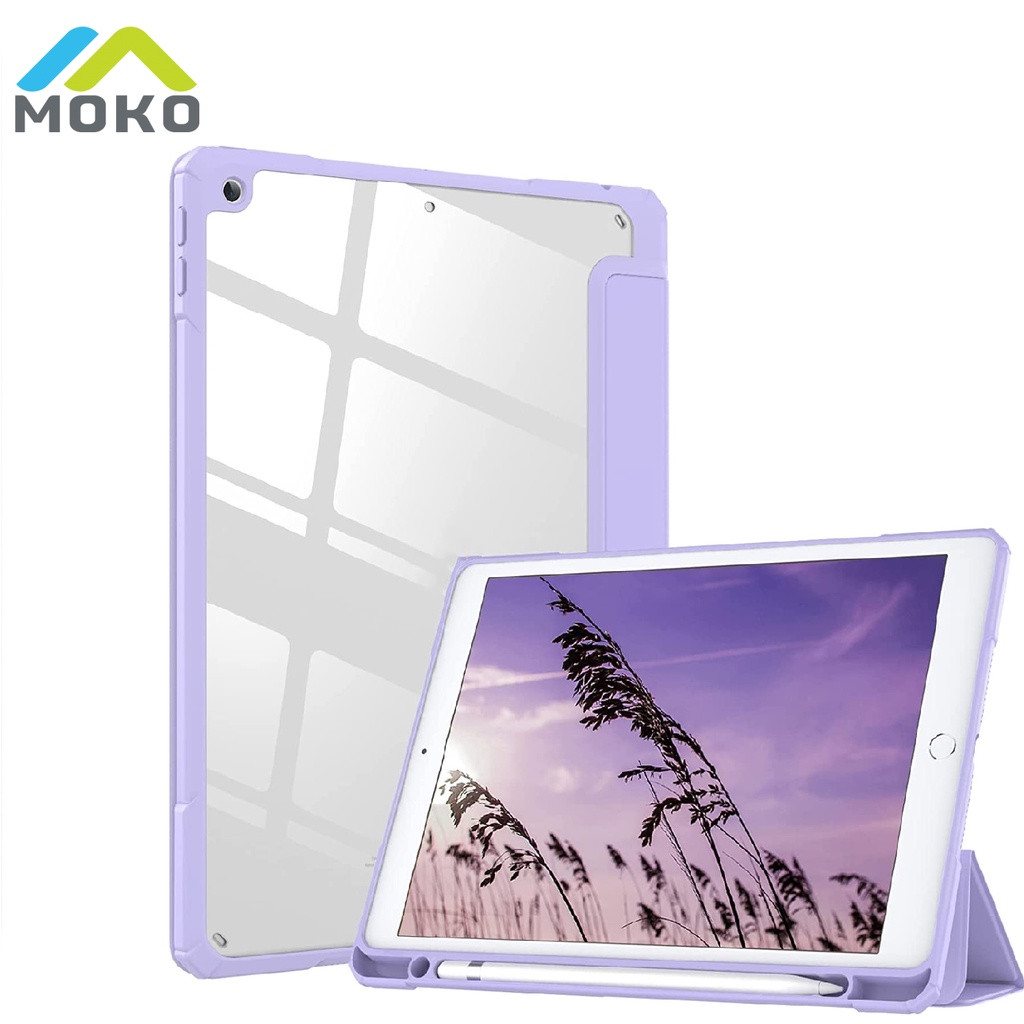 MoKo Slim Protective Case for New iPad 9th Gen 2021/8th Gen 2020/7th ...