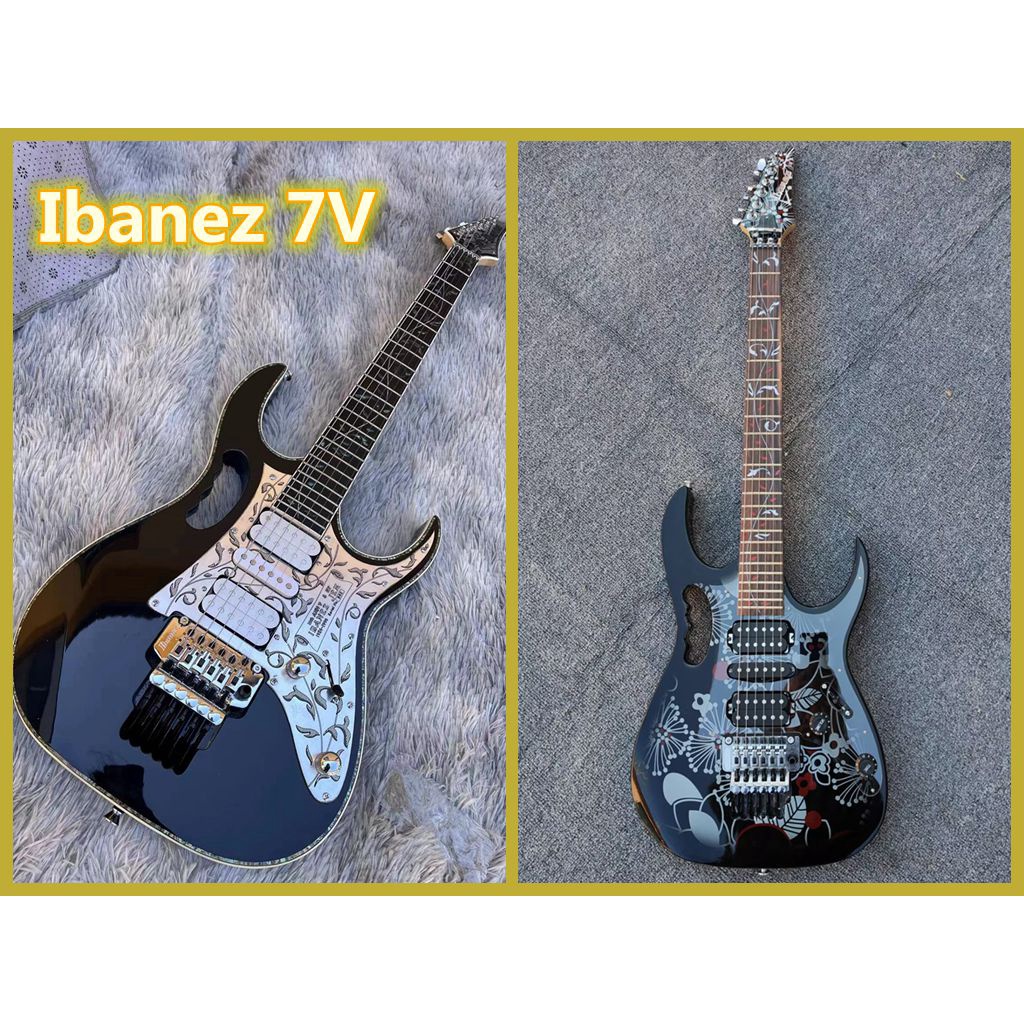 Ibanez 7V Jem Steve Signature Electric Guitar Tree of Life Inlays ...