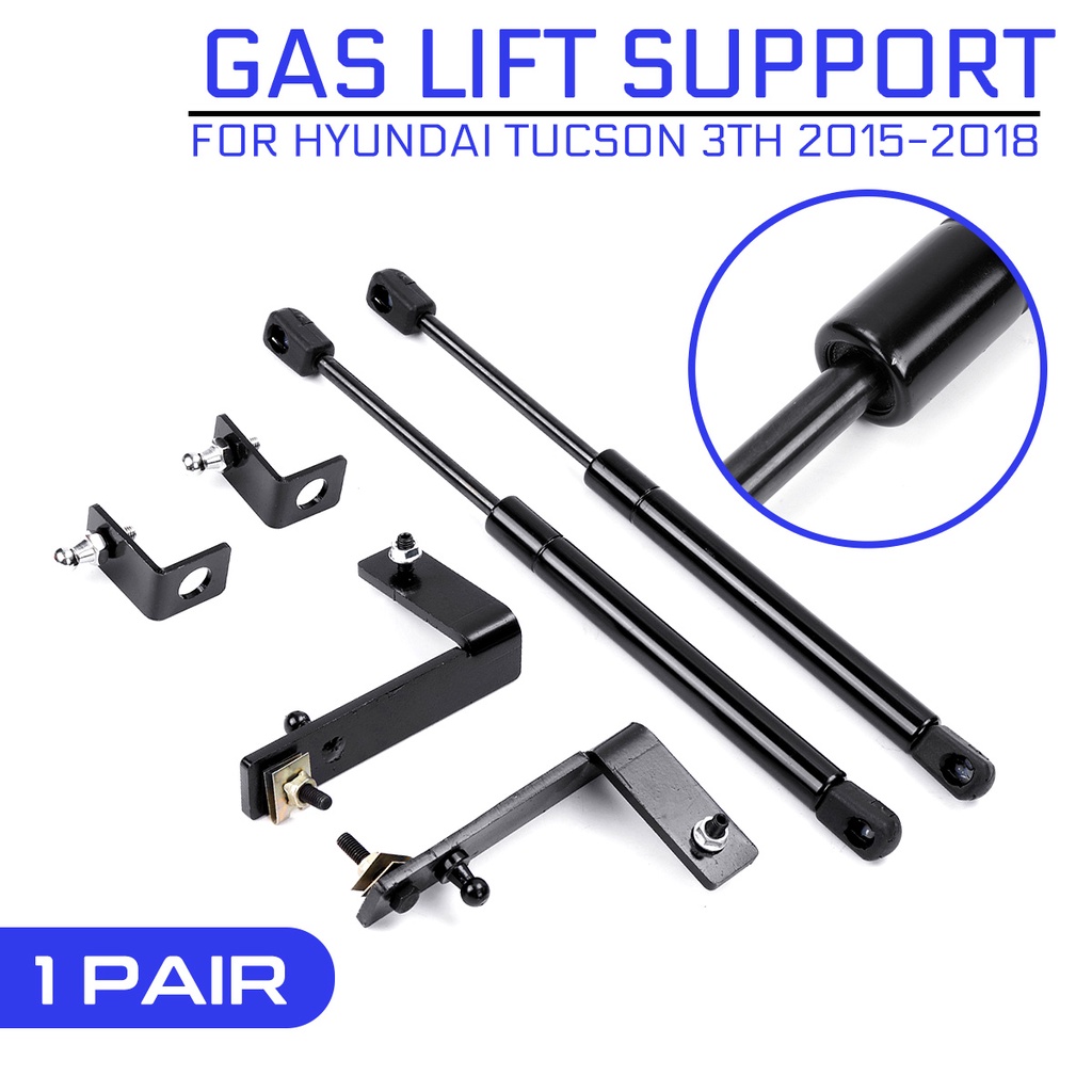 Car Front Engine Cover Hood Shock Lift Struts Bar Support Props Rod Arm ...