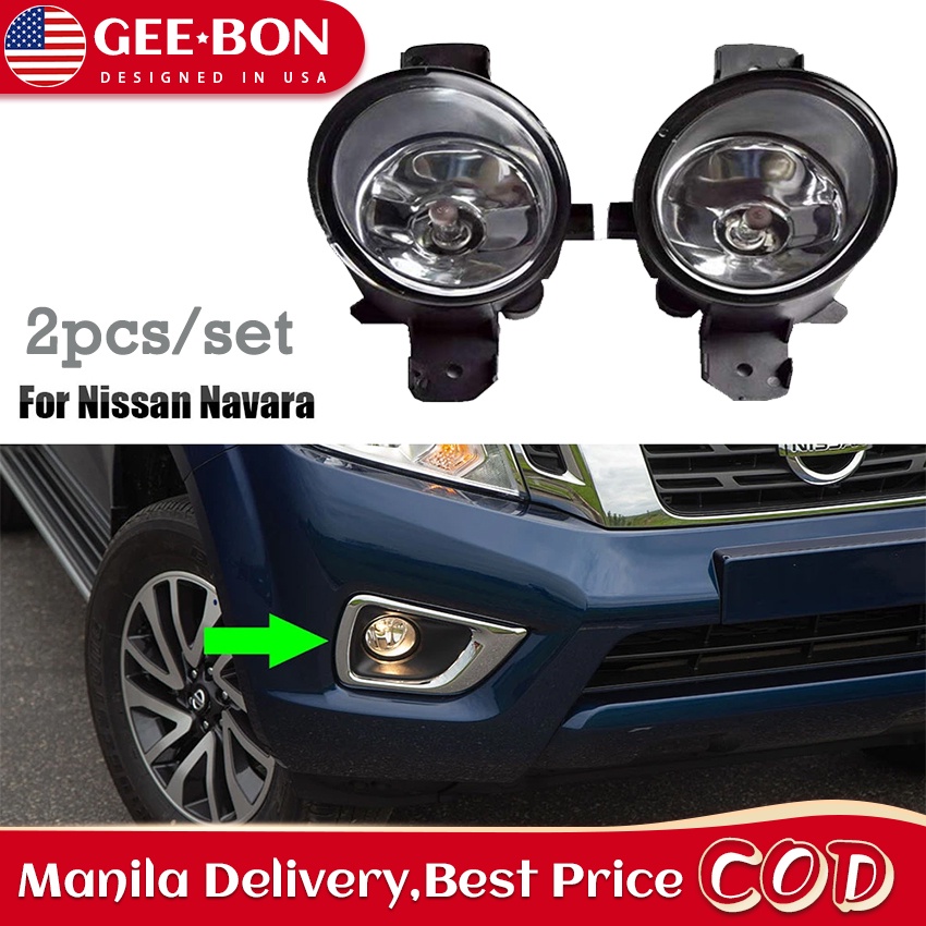 GEEBON Nissan Navara Headlight Front Bumper Fog Light Sentra NV350 ...