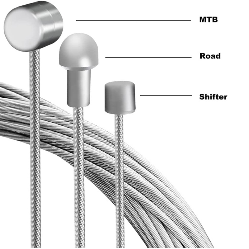 Universal Bike Brake Cable Shifter Cable Bicycle Brake Line Shift ...
