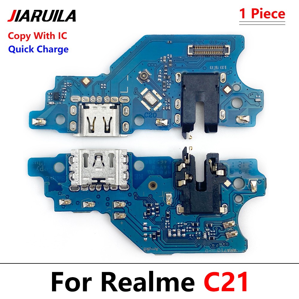 USB Charging Port Micro Dock Connector Board Flex Cable For Oppo Realme 7 7i 6 6i 5 5i 2 3 Pro ...