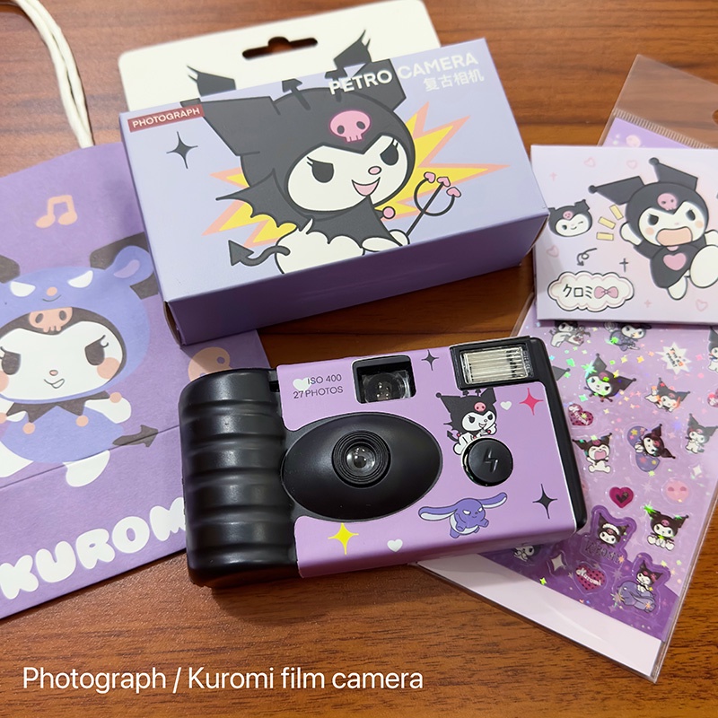 Girl Heart Sanrioed Cinnamoroll My Melody Film Camera Kuromi Kawaii ...