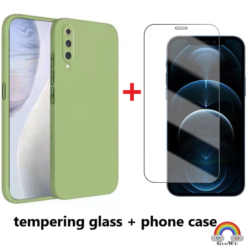 2in1 Phone Case+tempered Glass Realme C63 C61 C51 C55 C53 NOTE50 8 8i 6i 5i 5 Pro C35 C2 C11 C12 ...