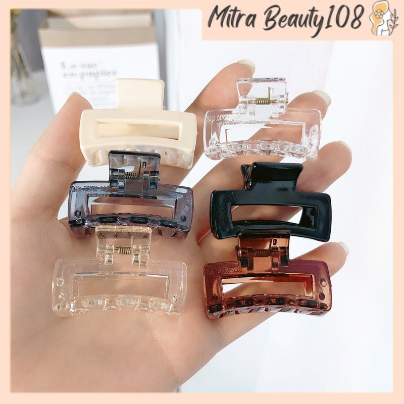 Transparent Hairpins Salon Box Model Bolong Shape Small Beam Shape ...