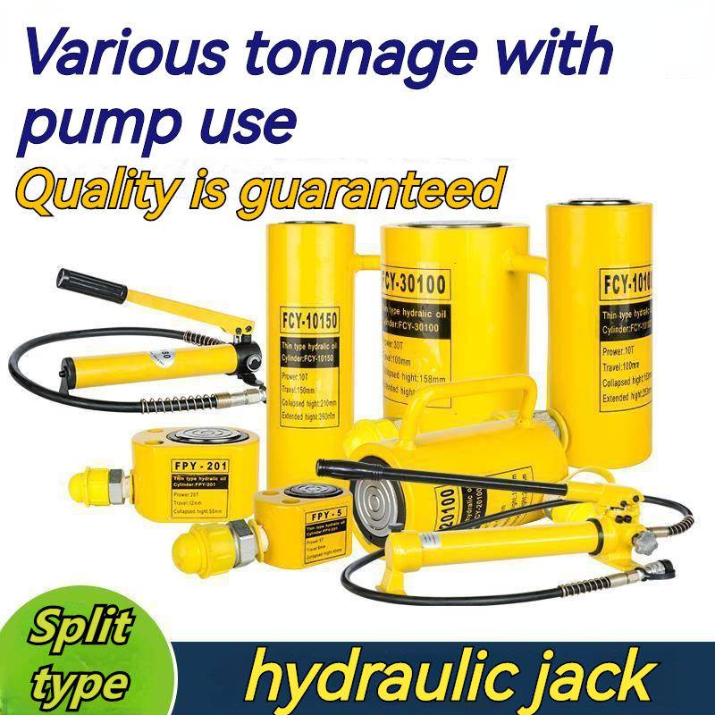 Hydraulic vertical thin split hydraulic jack Bridge large tonnage ...