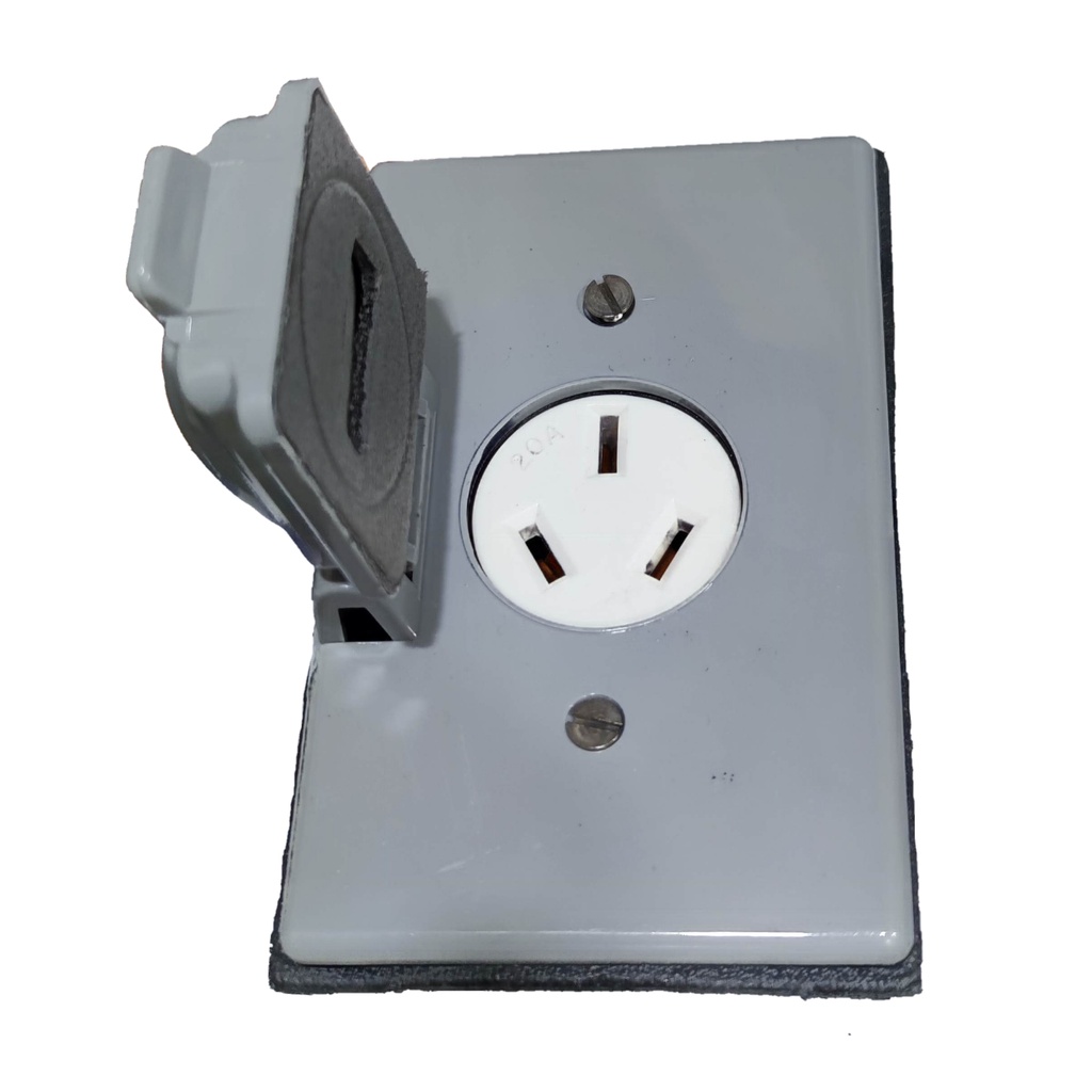 Eagle 20A Range Outlet Type I Outlet with Weatherproof Cover Australia ...