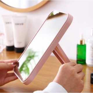 Folding Makeup Mirror with Stand,Desktop Vanity Mirror Portable Cute ...