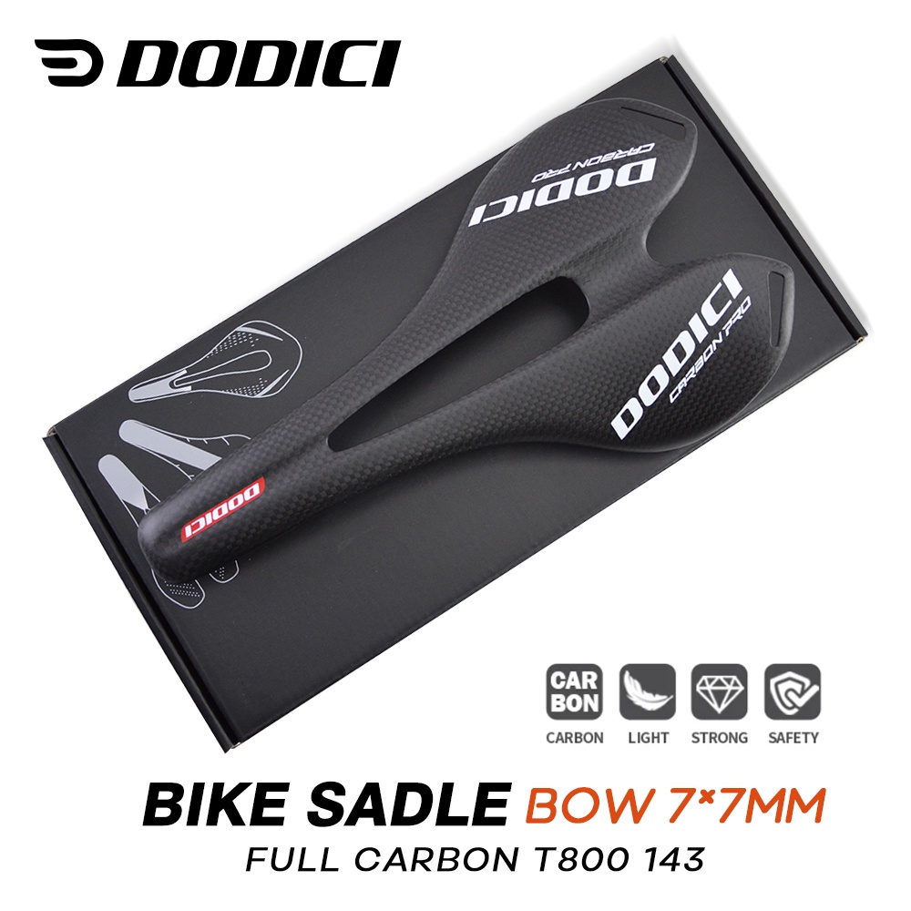 ECILY DODICI Mountain bike saddle 3K full carbon fibre bicycle saddle ...