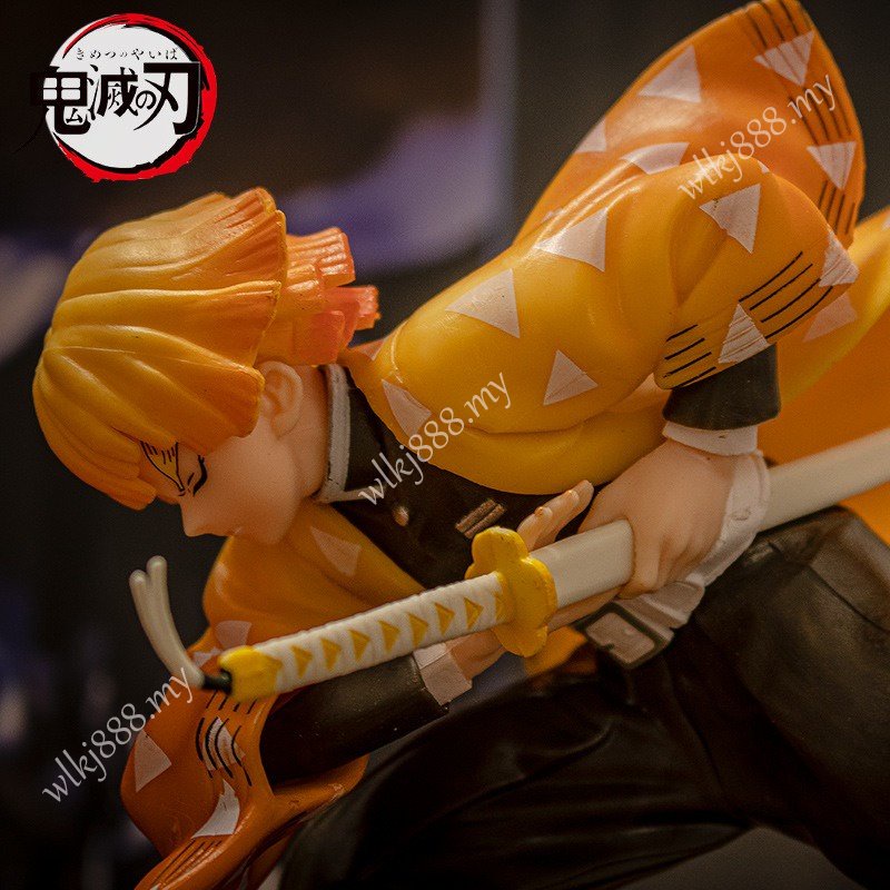 Demon Slayer Zenitsu Agatsuma Thunder Breathing First Form Action ...