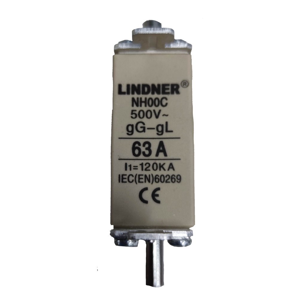 Lindner NH-Type Fuse Link 63A gG-gL 500V - NH00C63A | Shopee Philippines