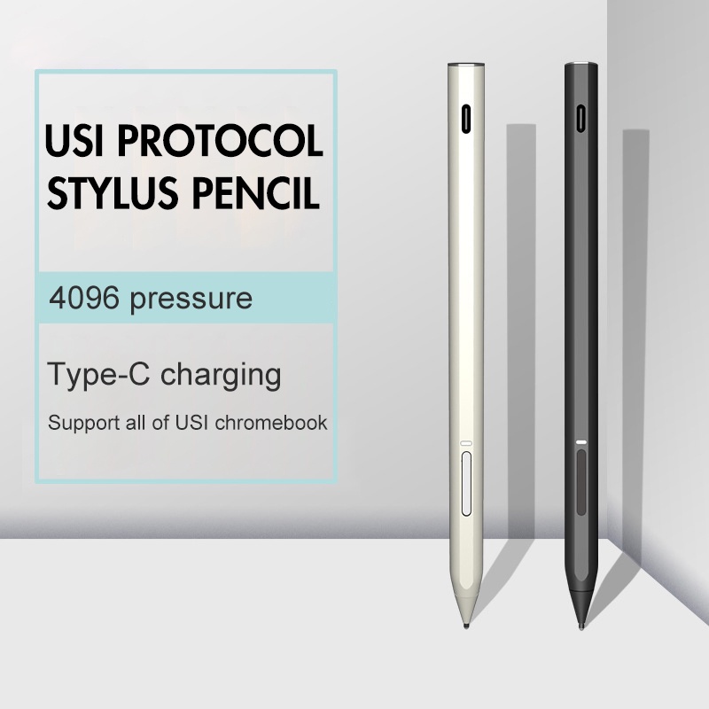 Chromebook stylus Pen USI2.0 Stylus Pencil Rechargeable With Palm ...