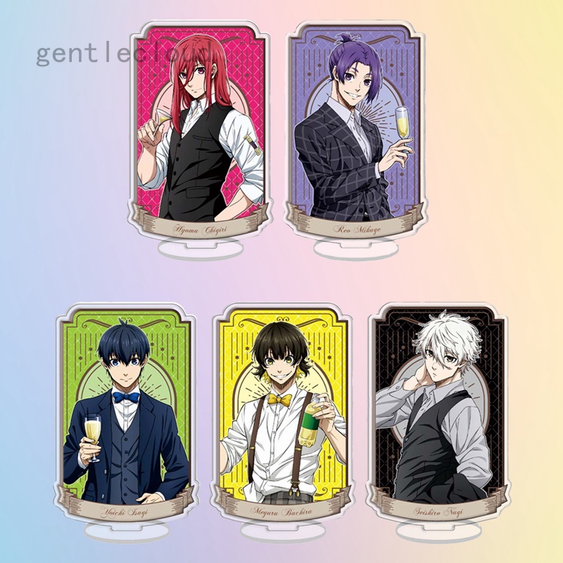 GC Blue Lock Anime Characters Uniform Collection Acrylic Display Stand ...