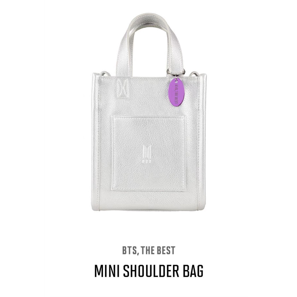Kpop BTS Merch The Best Mini Shoulder Bag Korean Fashion Silver ...