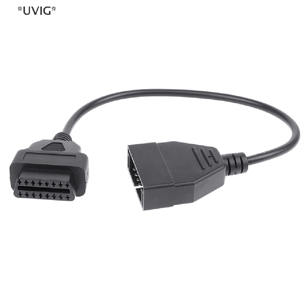 UVIG 12Pin OBD1 To 16Pin OBD2 Convertor Adapter Cable For GM Diagnostic ...