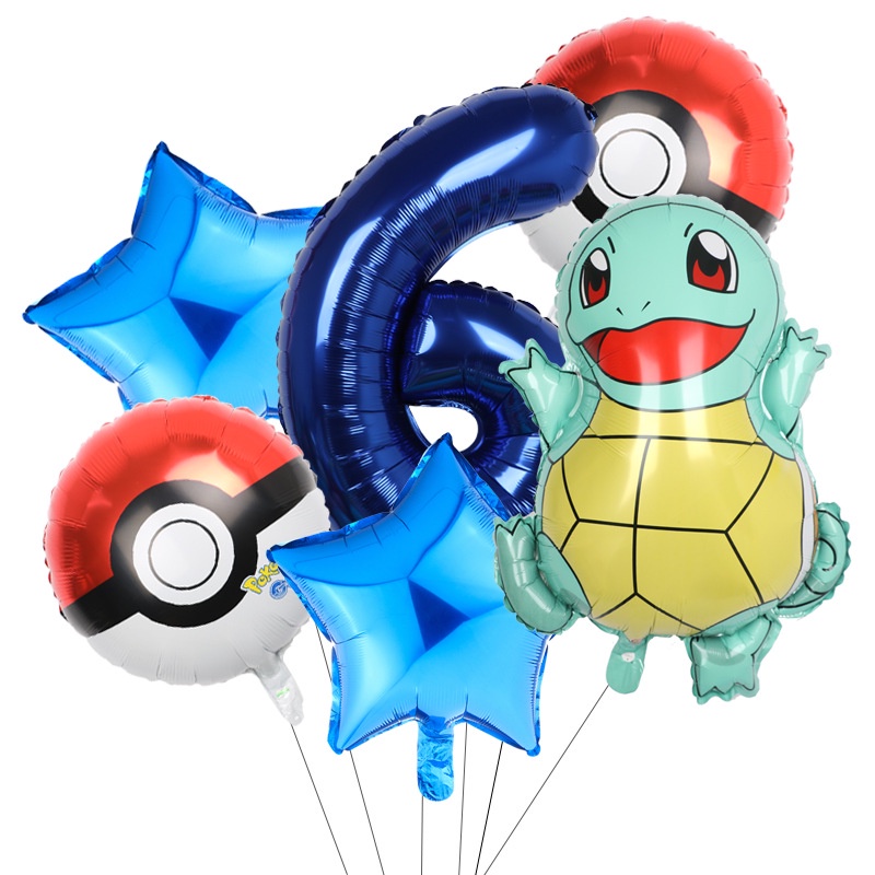 Pokemon Pikachu Balloons Baby Shower Party Decoration Charizard ...