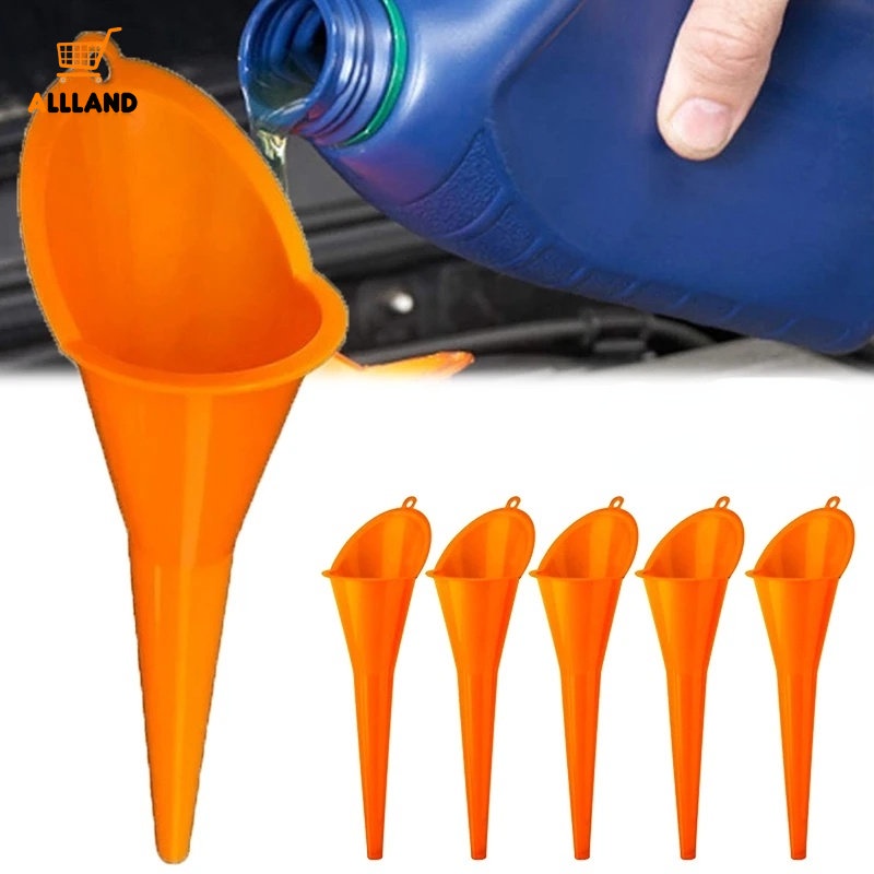 Anti-splash Long Stem Funnel for Car Motorcycle Truck Tanks/ Universal ...
