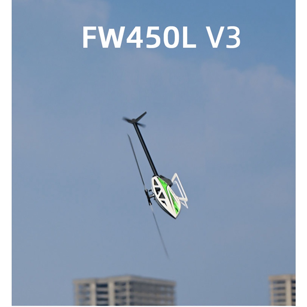 FLY WING FW450 V3 6CH 3D Auto Acrobatics GPS Altitude Hold RC ...