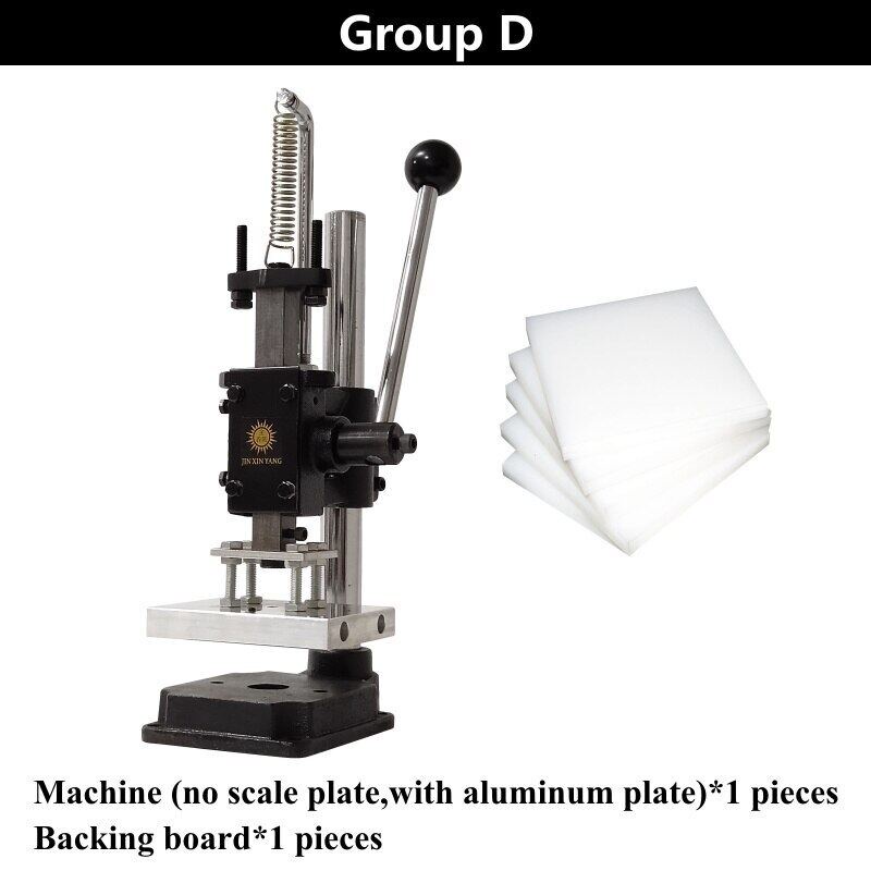 Hand Press Machine Leather Manual Presses Machine Small industrial Hand ...
