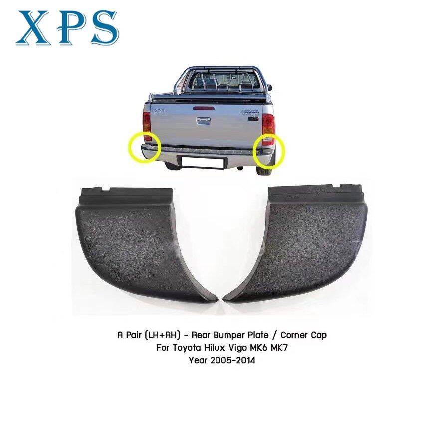 xps (1 piece, choose a side) rubber cover, rear bumper, Toyota Vigo ...