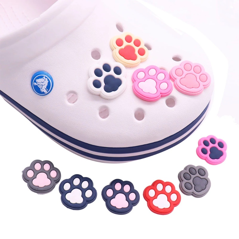 Cartoon Cat Paw Jibbitz for Men Animal Jibits Croc Charm Dog Croc ...