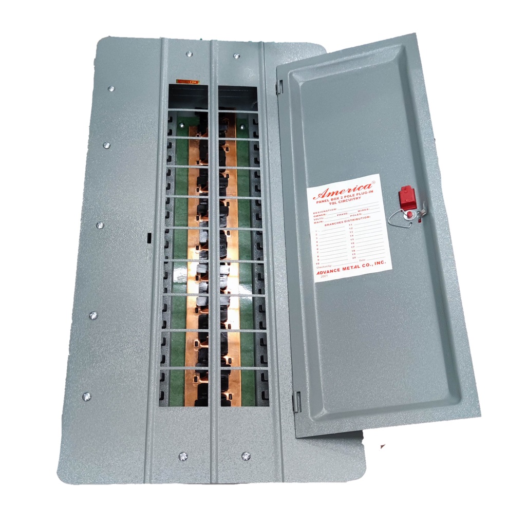 America Panel Board 10x10 20 holes Plug-In, Panel Box 18 Branches 20 ...