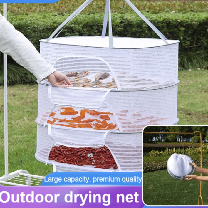 Multi-layer Foldable Food Drying Basket | Shopee Philippines