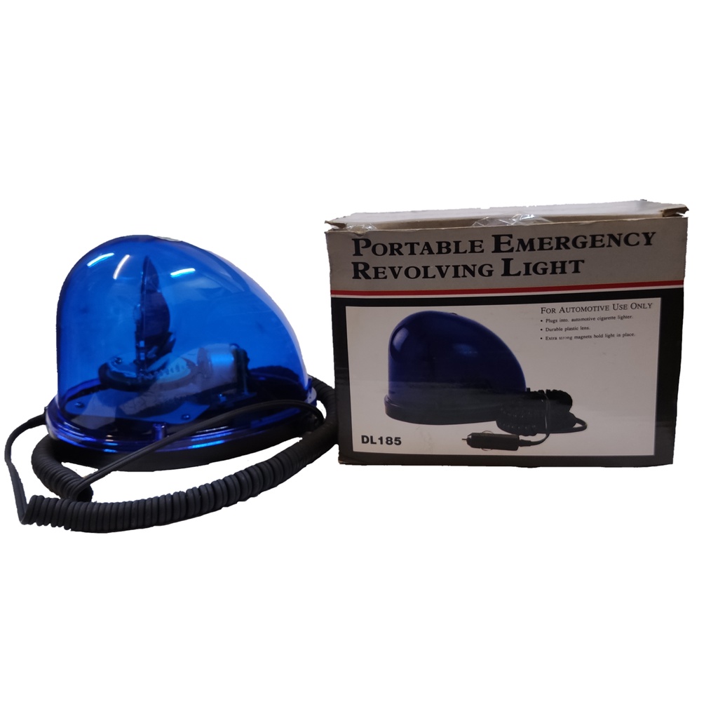 Rotary Beacon Revolving Light, Warning Light 24VDC Blue, Rotary Light ...